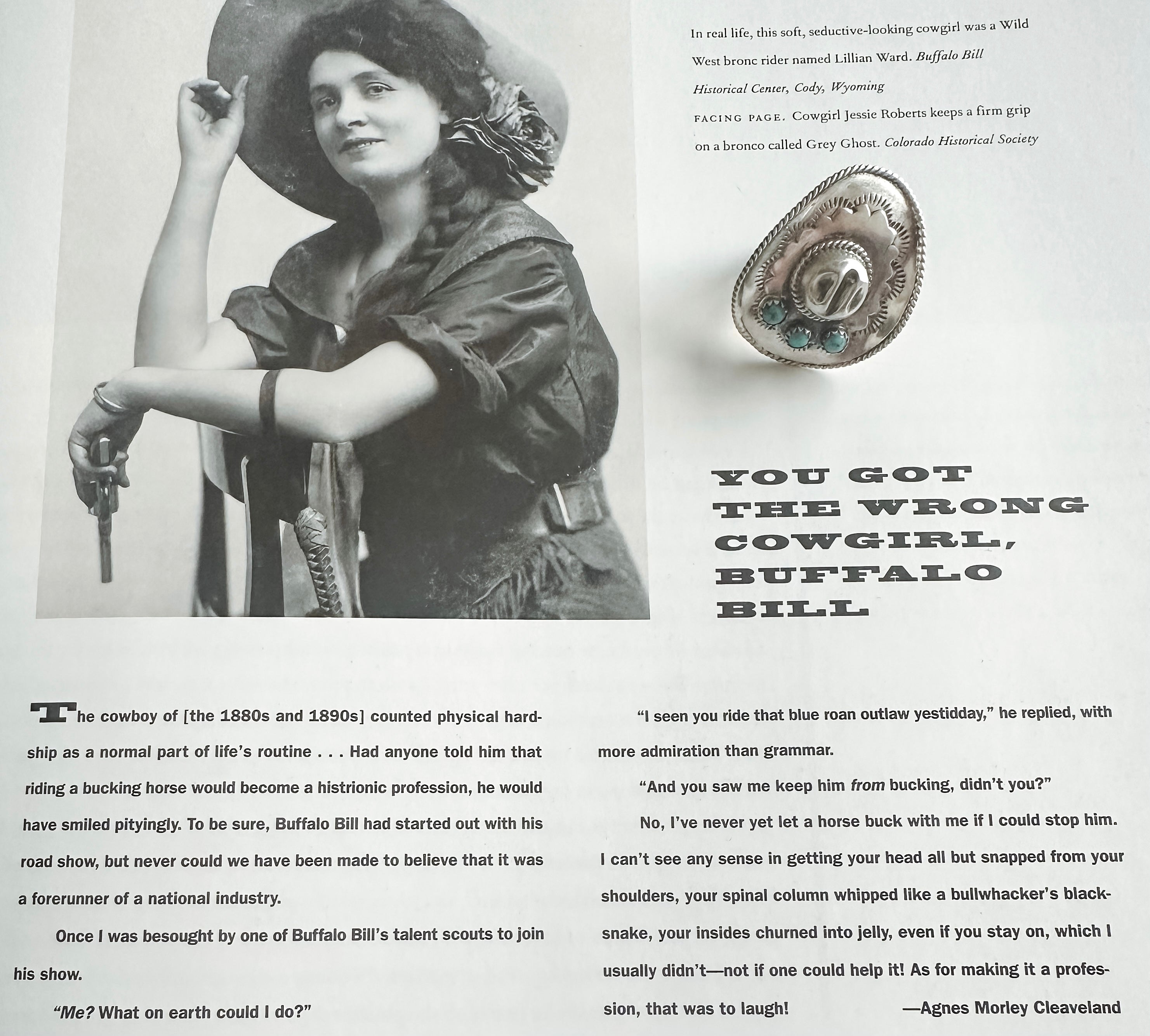 Cowboy Hat Ring – Wild Mane