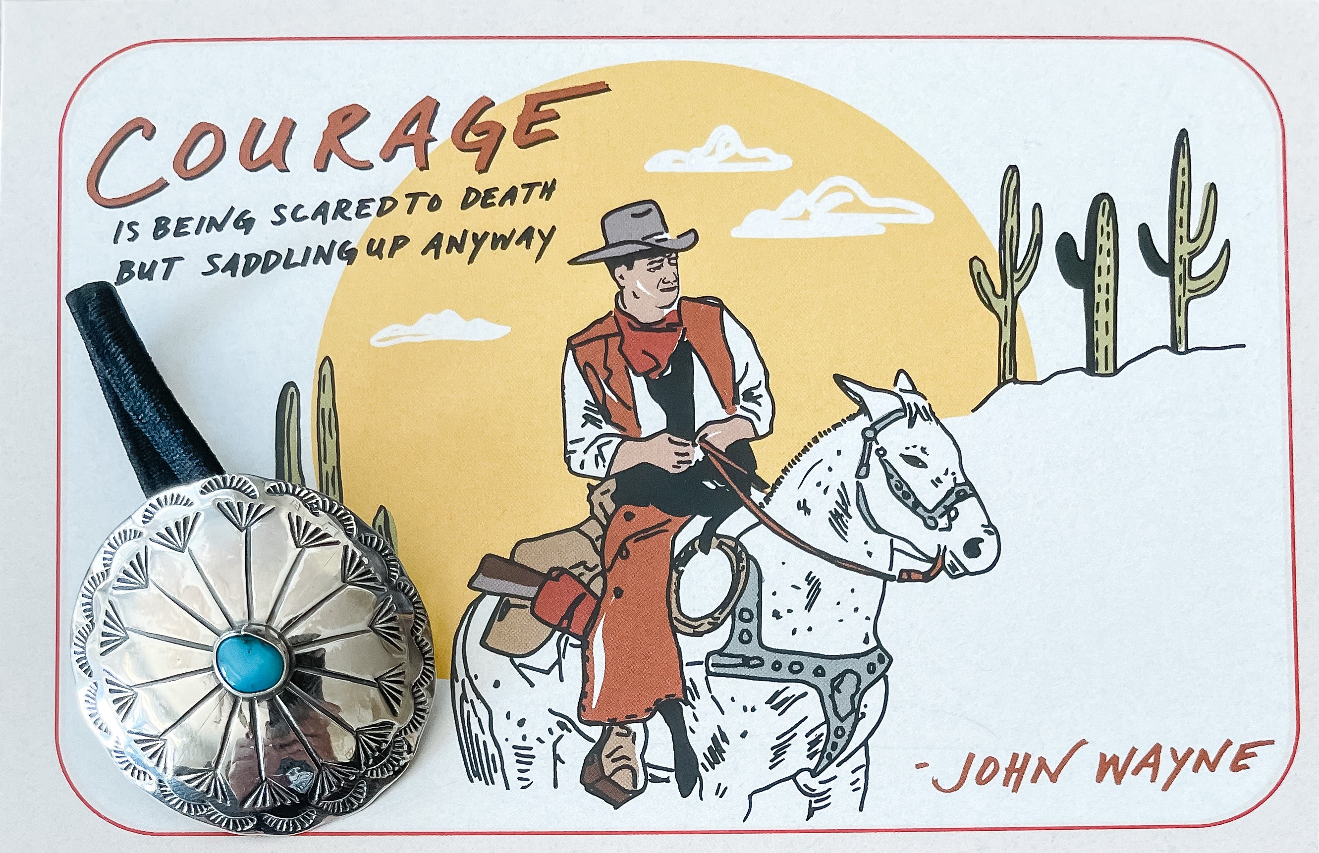 Barrel Racer Land Concho – Wild Mane